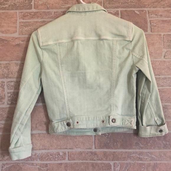 Guess | Jackets & Coats | Guess Green Jean Jacket | Poshmark